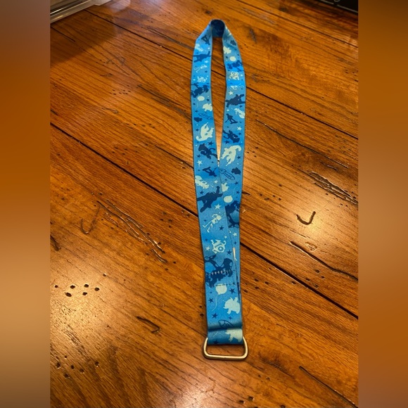 Disney | Accessories | Blue Disney Lanyard Featuring Disney Pixar ...